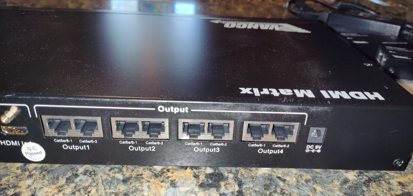 Vanco 280707 4x4 HDMI Matrix Selector Switch over 2 UTP IR and RS232 ...