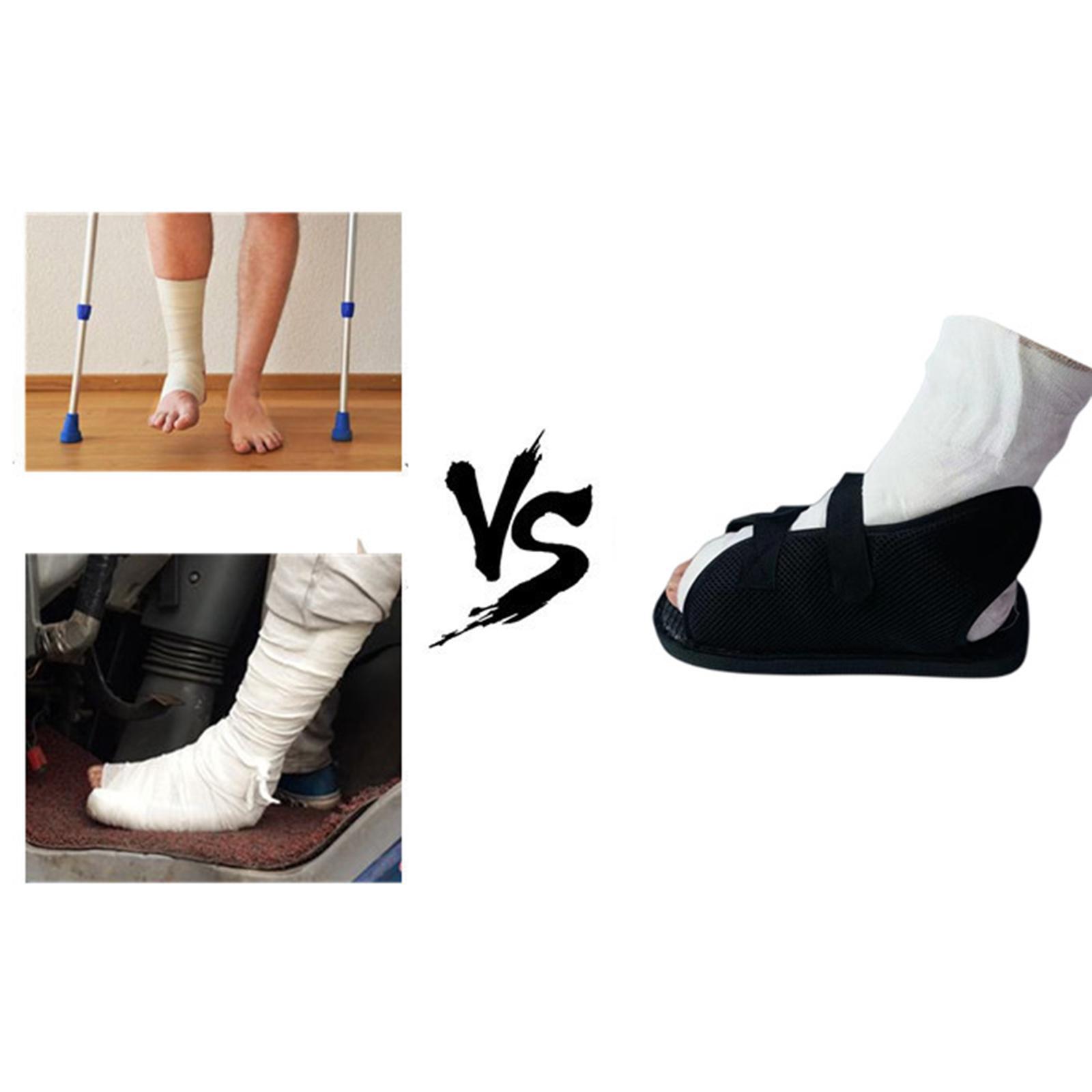 Post OP Shoe Foot Cast Orthopedic Fracture Support Protection L 41-43 ...