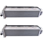 Pair Intercoolers For Audi A4 A6 A8 Q5 Q7 S4 S5 V6 3.0L 4.2L GAS DOHC ...