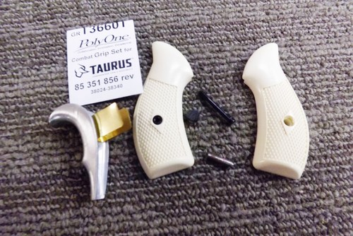 Ivory Ajax type Grips, Frame Seal, Pin and Adapter for Taurus 85 856 ...