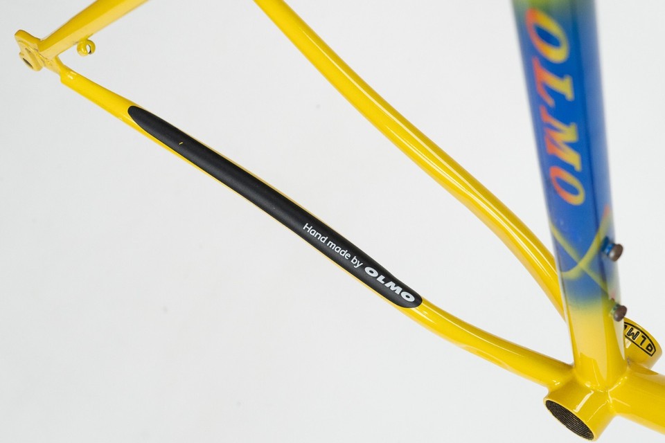 NOS OLMO SUPER LIGHT COLUMBUS GENIUS STEEL FRAME VINTAGE MTB MOUNTAIN ...