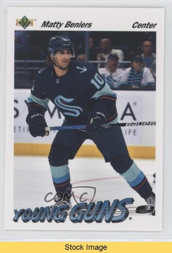 2022-23 UD 91-92 Young Guns Retro Achievement Matty Beniers Rookie RC ...