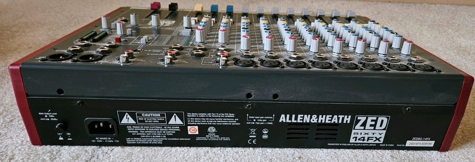 Allen & Heath ZED-14 Analoges Mischpult/Mixer | eBay