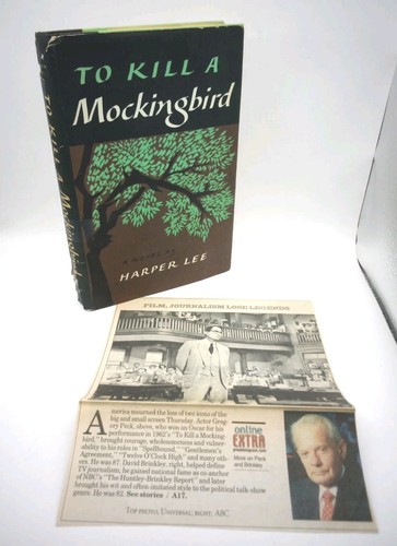 TO KILL A MOCKINGBIRD / HARPER LEE 1960 Book Club Edition BCE Hardback ...