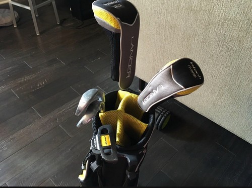 Intech Lancer 5-pc Junior Golf Club Set LH Driver, Hybrid, Putter, 7&9 ...