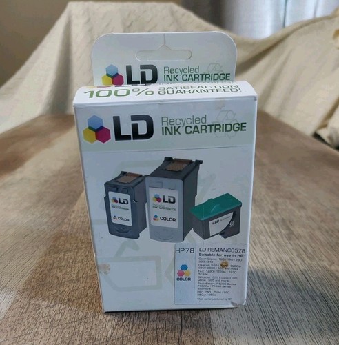 LD Products Replacement for HP 78 Tri Color Ink Cartridge Single Pack ...