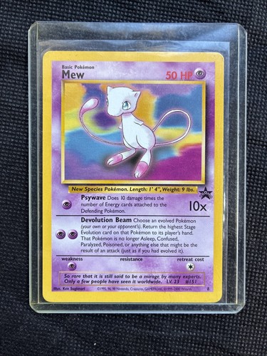 rare promo mew 1995 pokemon card | eBay