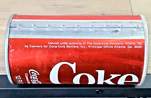 VTG 1970s Coca‑Cola 12‑oz Aluminum Soda Can w/ Welded Side Seam & Pull ...