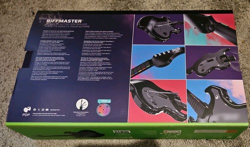 PDP RIFFMASTER Wireless Guitar Controller + Dongle Xbox One Series X|S ...