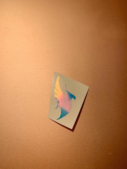 Illenium Bird Logo 1" Reflective Opal Decal Sticker | eBay