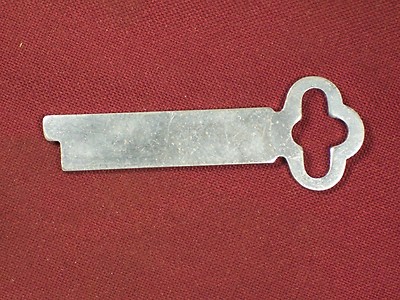 Vintage Flat Steel Trunk Padlock Key Chest Antique Lock Box Desk ...