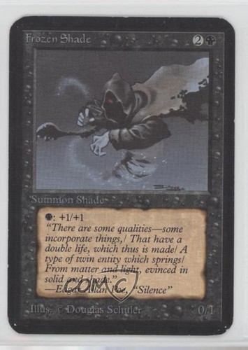 1993 Magic: The Gathering - Limited Edition Alpha Frozen Shade 0e3 | eBay