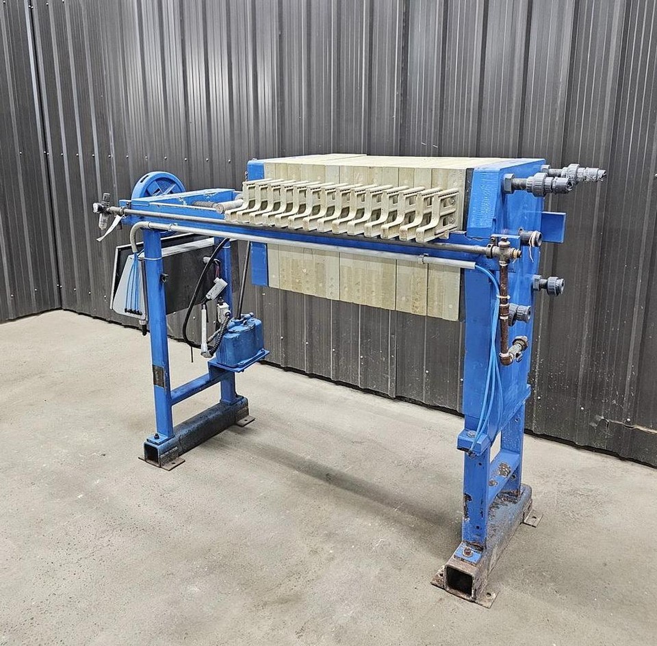 Perrin Filter Press, Recessed Plate, Gasketed, 470 Mm X 470 Mm | eBay