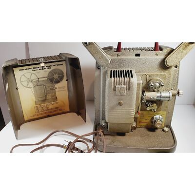 Vintage Keystone Movie Projector 8mm Film Model K100 Works Missing Reel ...