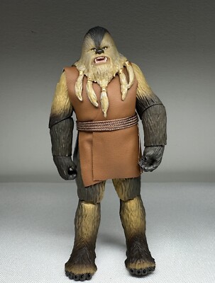 STAR WARS FIGURE 2005 ROTS COLLECTION WOOKIEE HEAVY GUNNER (BLAST ...