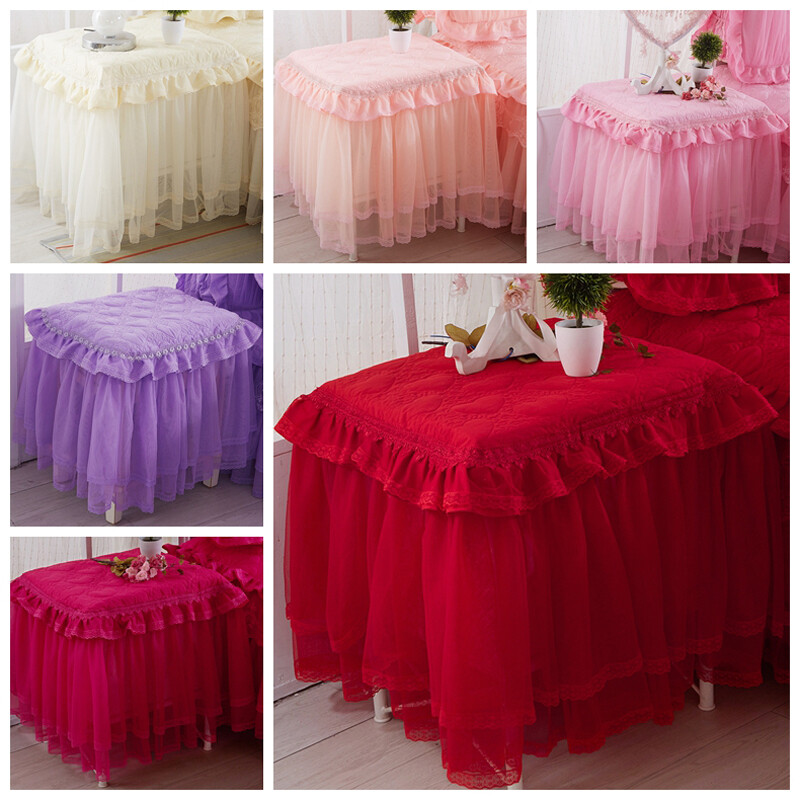 Satin Ruffle Table Cover