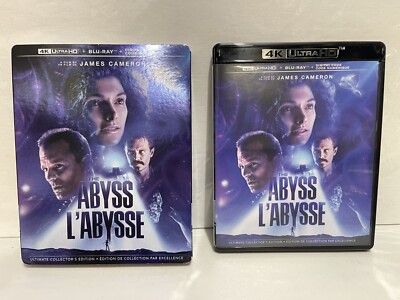 The Abyss (4K UHD) + Blu-Ray w/ Slipcover No Digital Used 786936900798 ...