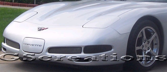Front Blackout Kit For The C5 Corvette * Blackouts Z06 ZO6 Smoked Lens ...