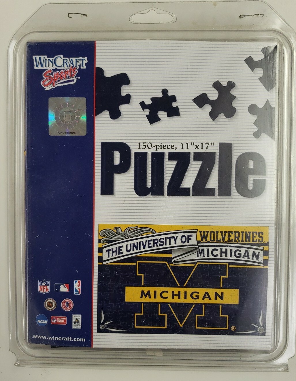 University Of Michigan Puzzle 150 pc. 11" x 17" | eBay