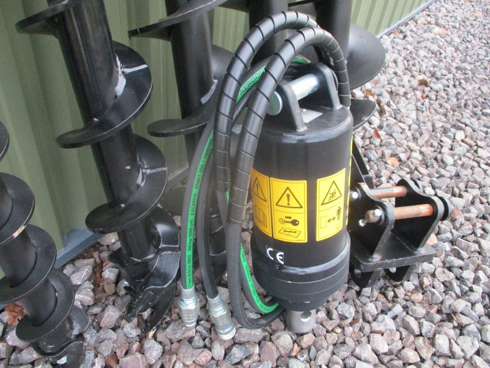 DIGGA MINI DIGGER HYDRAULIC AUGER, EARTH DRILL, NEW HOLE BORER, POST ...