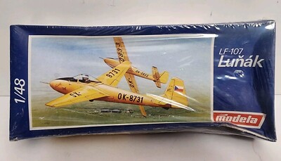 1986 Modela #2601 Letov LF-107 Lunak single-person Glider - 1/48 Kit ...