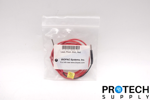Biopac System LEAD100S-R Lead Wires + Clip NEW with WARRANTY | eBay