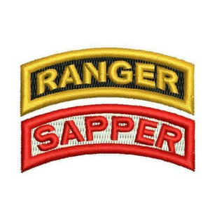 US Sapper and Ranger Tab Embroidered Polo Shirt | eBay