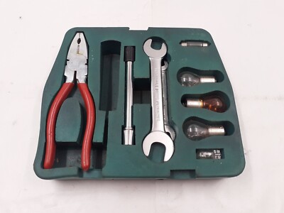 CLEAN JAGUAR XJ8 X308 BONNET TOOL KIT SPANNER SPARE BULBS PLIERS GOOD ...