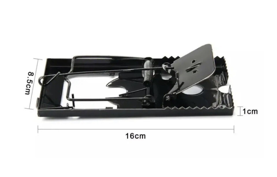 2 x METAL RAT TRAP PEST CONTROL RODENT INDOOR OUTDOOR CATCHER MOUSE ...