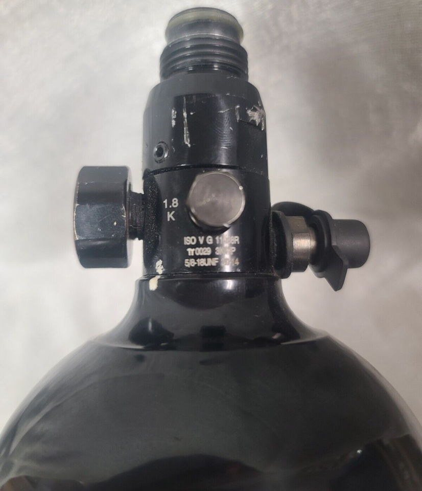 Lot Of 2 HK Army 48/3000 Aluminum Compressed Air Tank Paintball 48ci ...