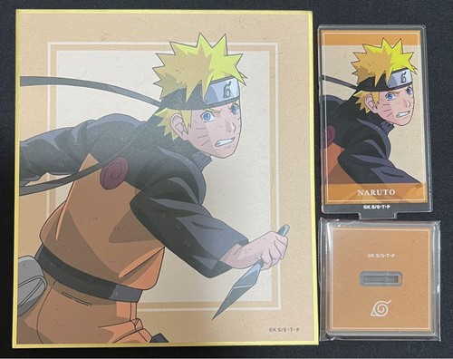 Naruto Uzumaki Acrylic Stand Colored Paper Anime Figure | eBay