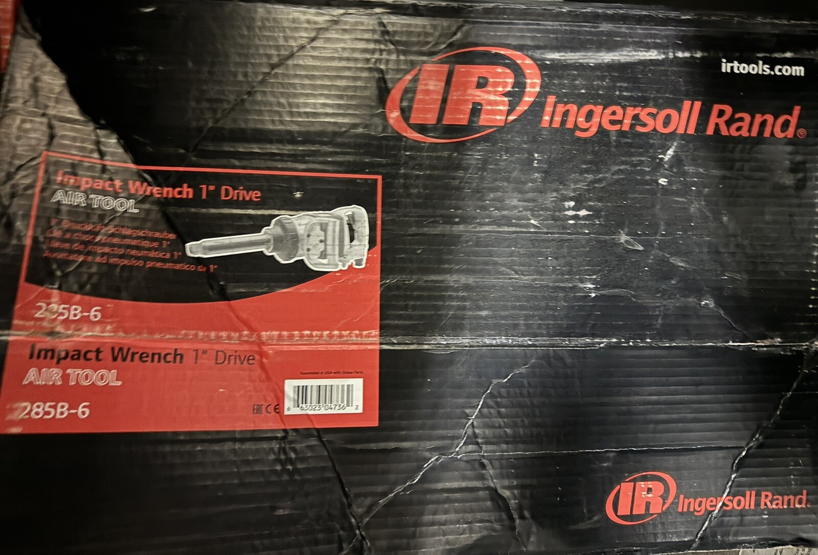 Ingersoll Rand 285B-6 1 Pneumatic Impact Wrench - Silver for sale ...