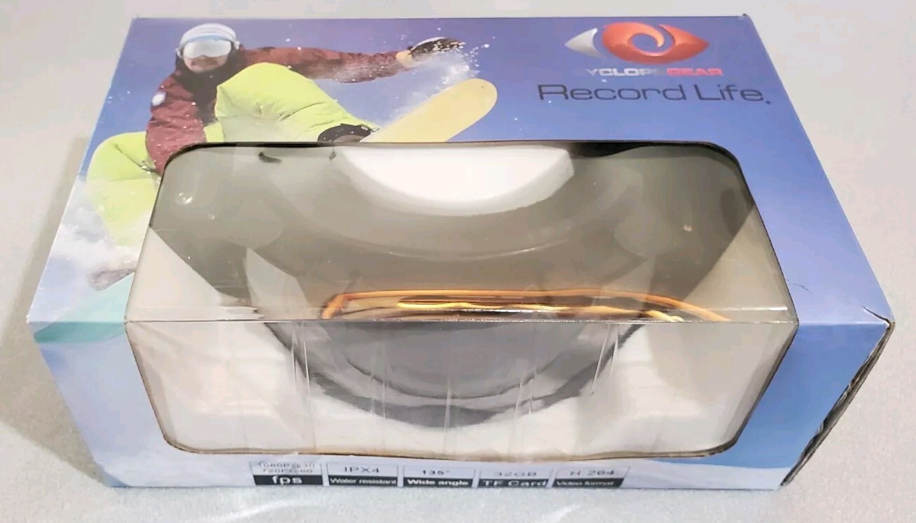 Cyclops Gear Avalanche Sun Snow Outdoor Winter 1080p Goggles Full HD ...