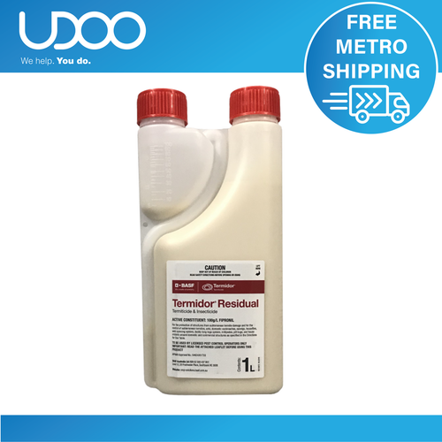 Termidor Residual Termiticide 1L White Ant Pest Barrier Pro Termite ...
