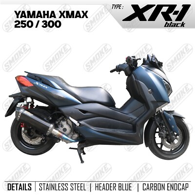 Exhaust Custom Fits For Yamaha Xmax 250 / Xmax 300 Year 2016-2023 Full ...