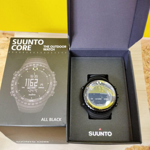 SUUNTO CORE THE OUTDOOR WATCH All Black Wristwatch EX… - Gem