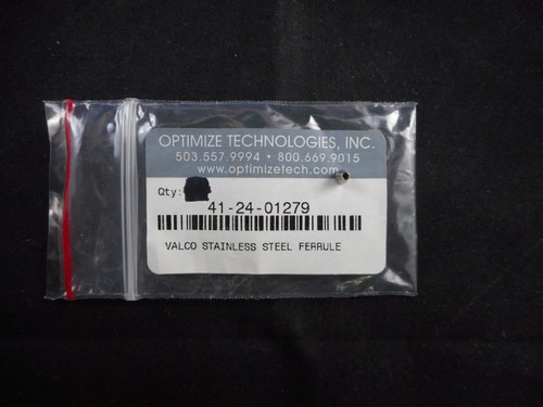 VALCO Stainless Steel High Pressure Ferrule for 1/16" OD Tubing 41-24 ...