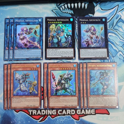 Yugioh Asian English Core Deck Mermail Atlantean CR05 Original | eBay