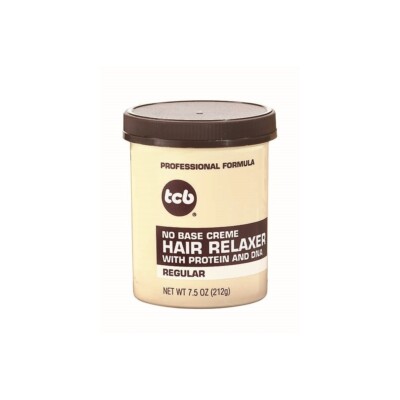 TCB Professional Formulas No Base Creme Hair Relaxer - 7.5 oz (212 g ...