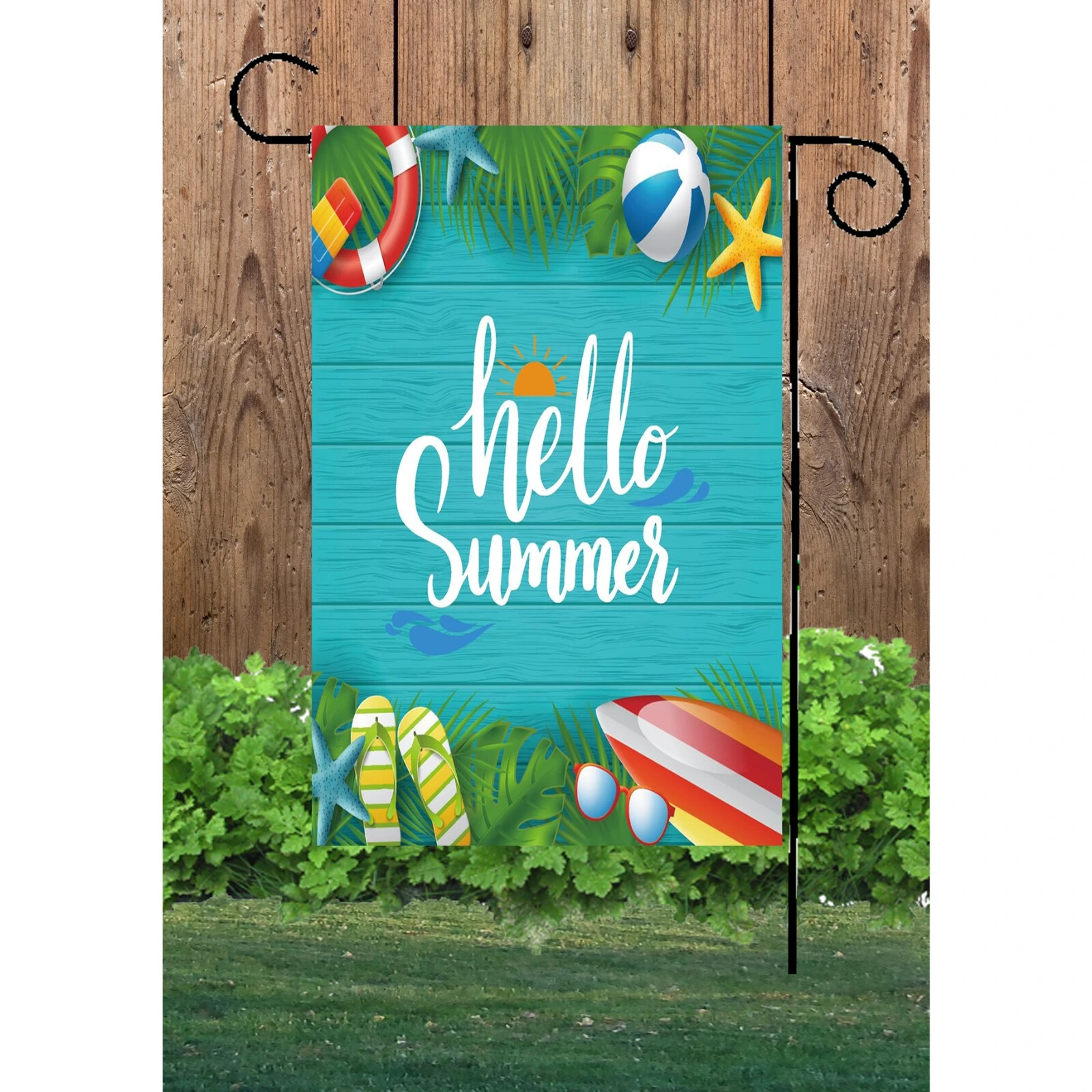 Flags Galore Hello Summer Garden Flag w | eBay