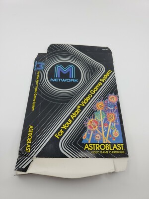 Atari Video Game BOX ONLY M NETWORK ASTROBLAST | eBay