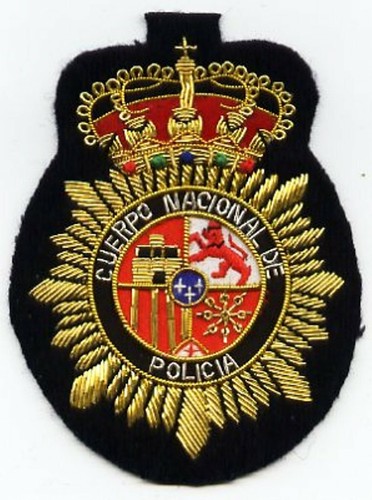 SPAIN NATIONAL POLICE FORCE EMBROIDERED PATCH POLICIA | eBay
