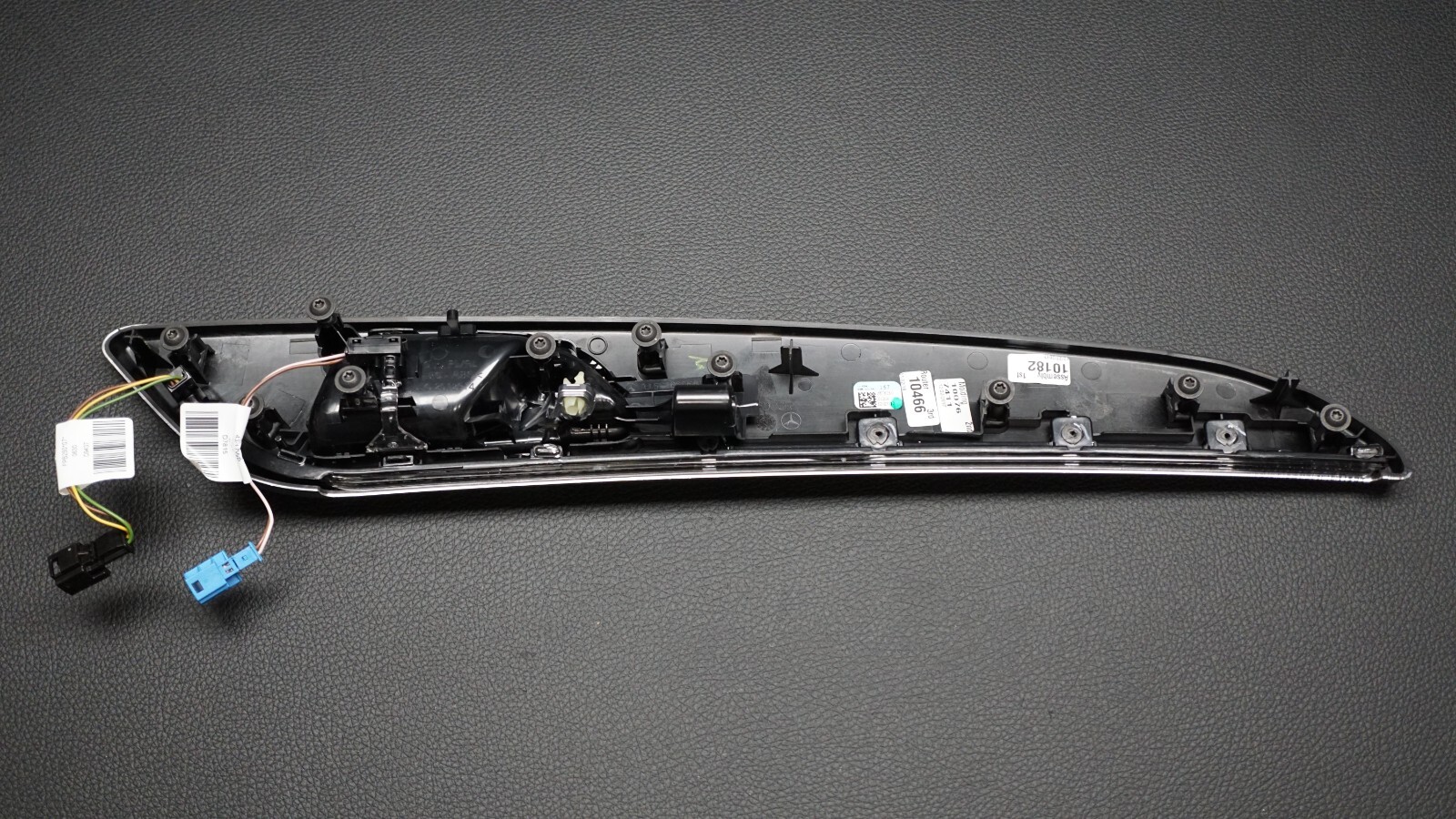 OEM MERCEDES GLE GLS W166 X166 C292 REAR LEFT DOOR TRIM ALU AMBIENT ...