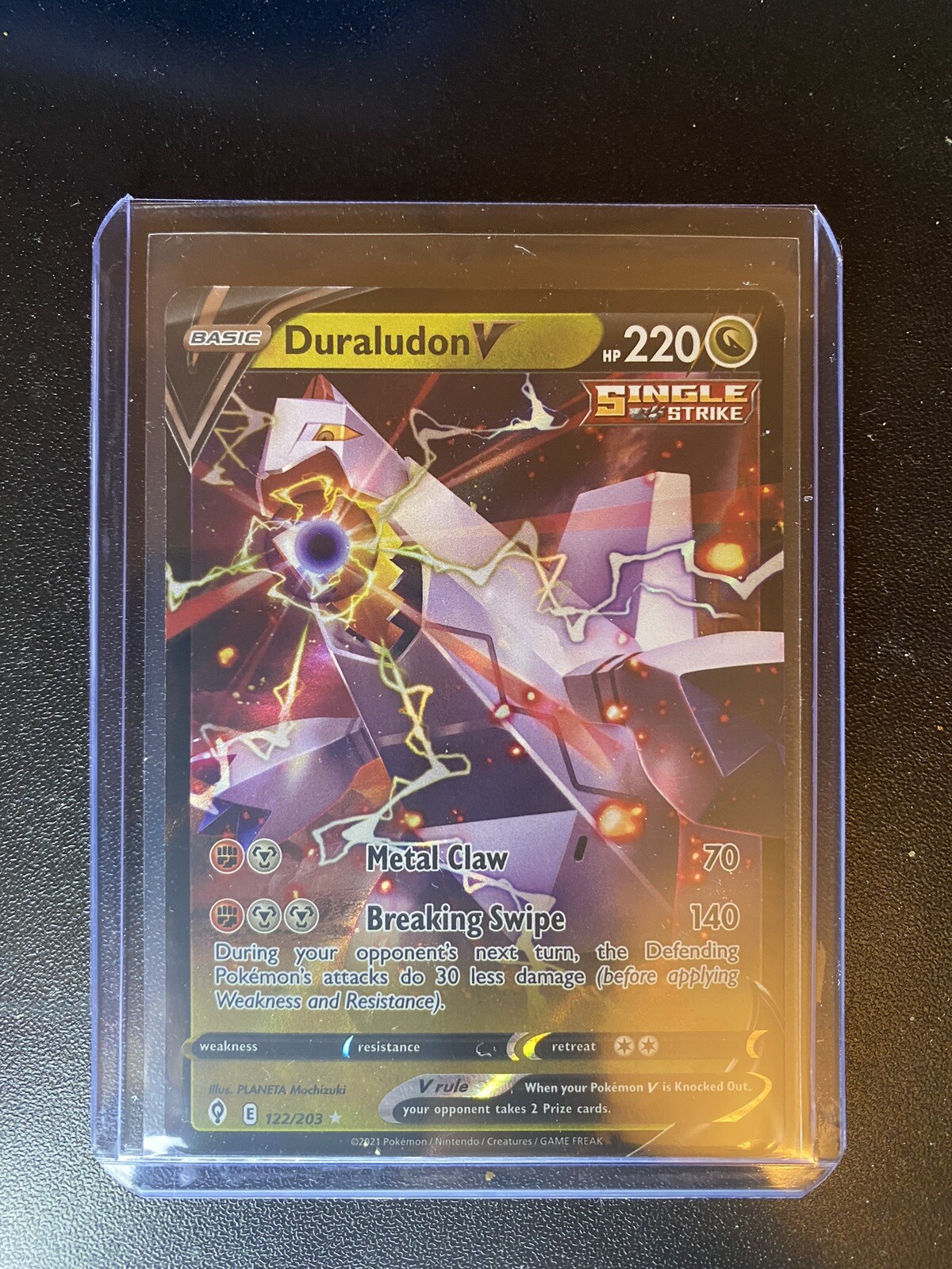 Pokémon TCG Duraludon V Evolving Skies 122/203 Holo Ultra Rare | eBay
