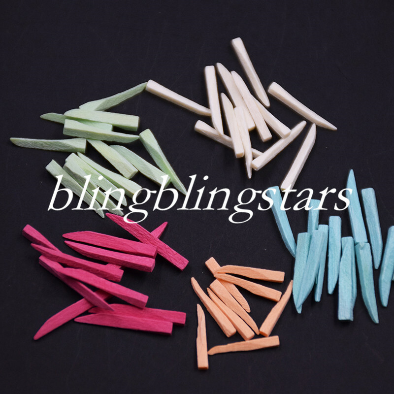 Dental Contoured Wooden Wedges Interdental Composite Restoration 11/14 ...