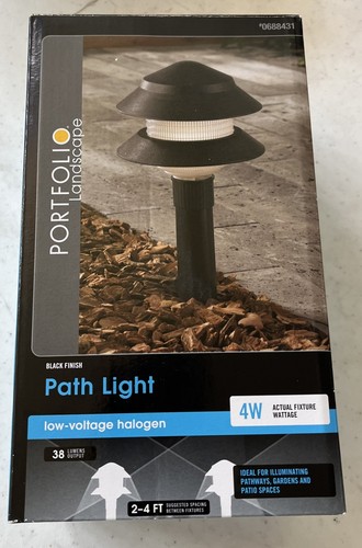 PORTFOLIO LANDSCAPE 4W LOW-VOLT Halogen OUTDOOR PATH LIGHT #0688431 | eBay
