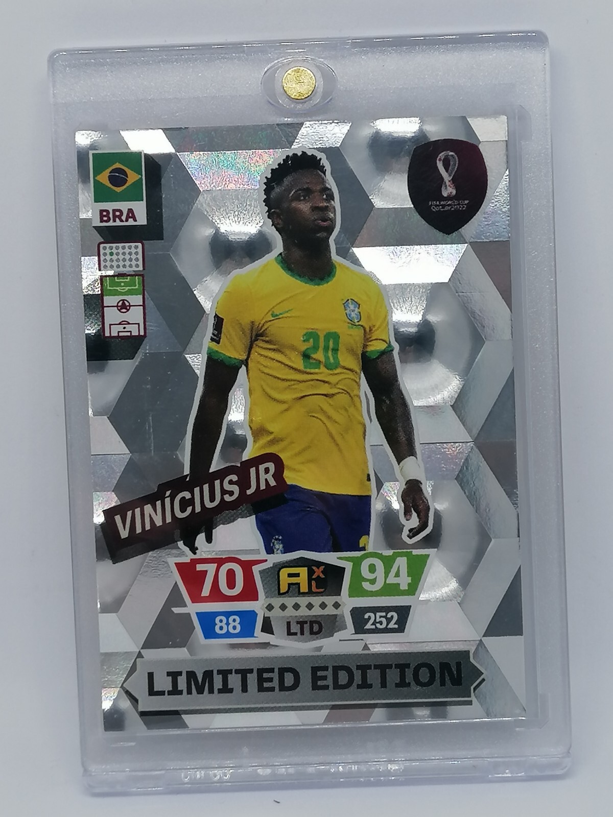 2022 FIFA World Cup Qatar Panini Adrenalyn XL - Vinicius Jr Limited ...