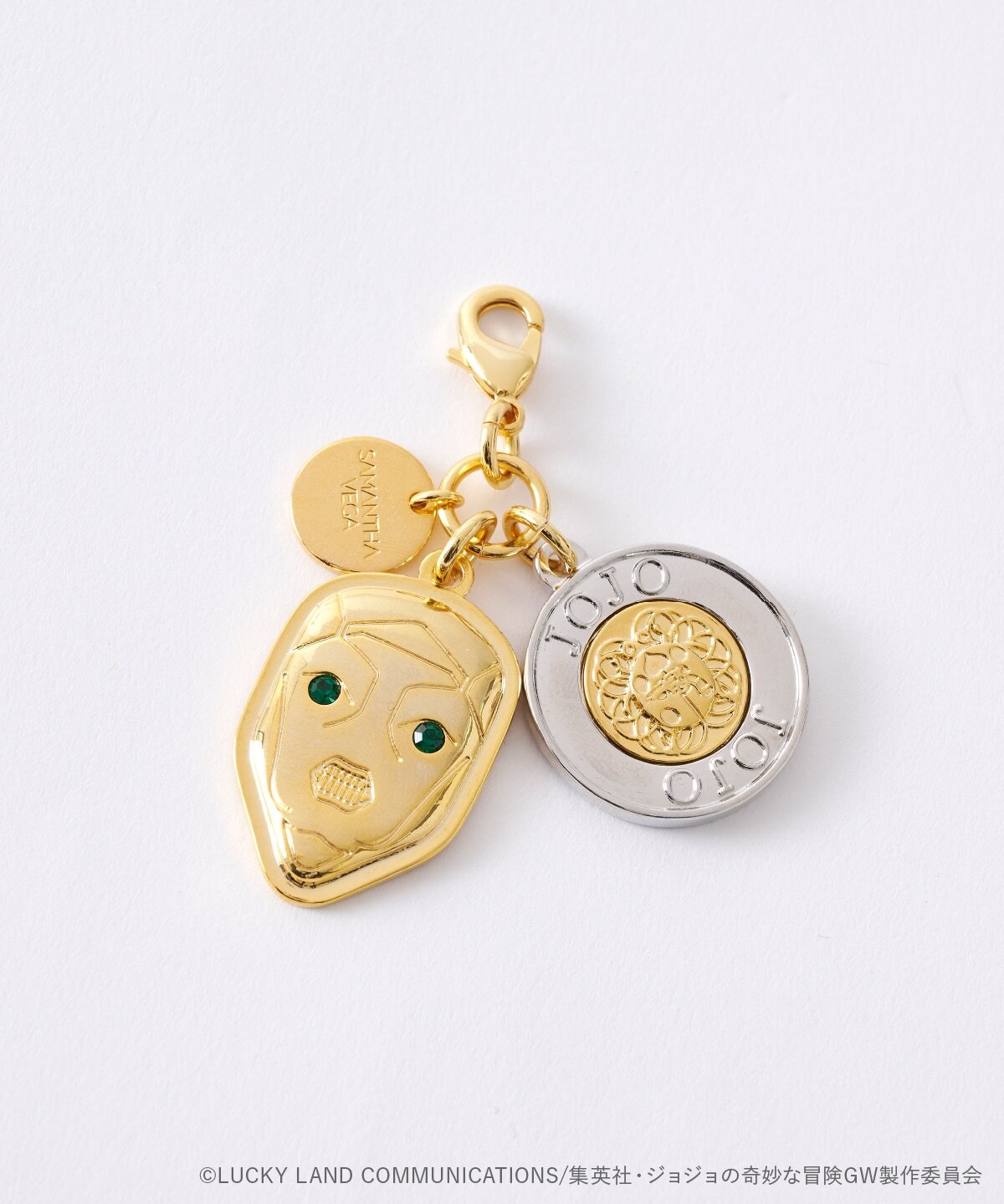 Jojo's Bizarre Adventure Golden Wind 2WAY Keychain Bag Charm Samantha ...