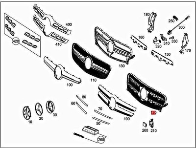 Genuine MERCEDES BBDC X156 GLA-CLASS X156 Carrier 1568801200 | eBay