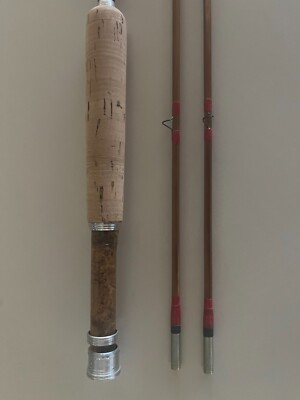 7' 4" 4wt Split Bamboo Fly Rod with two tips | eBay